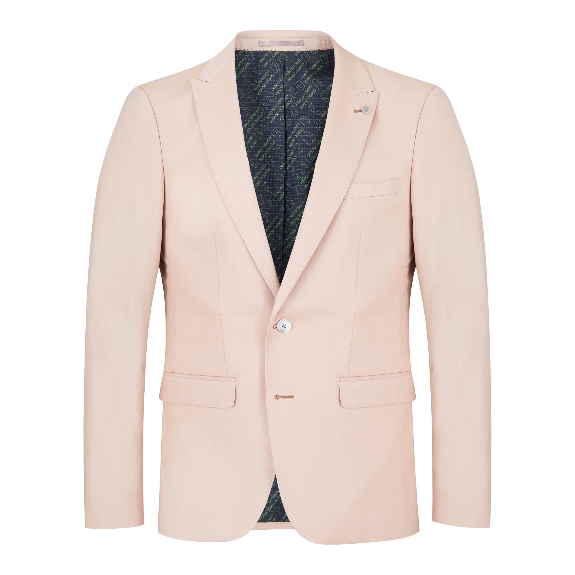 Pale Pink Lanito 3 Piece Suit – Leonard Silver