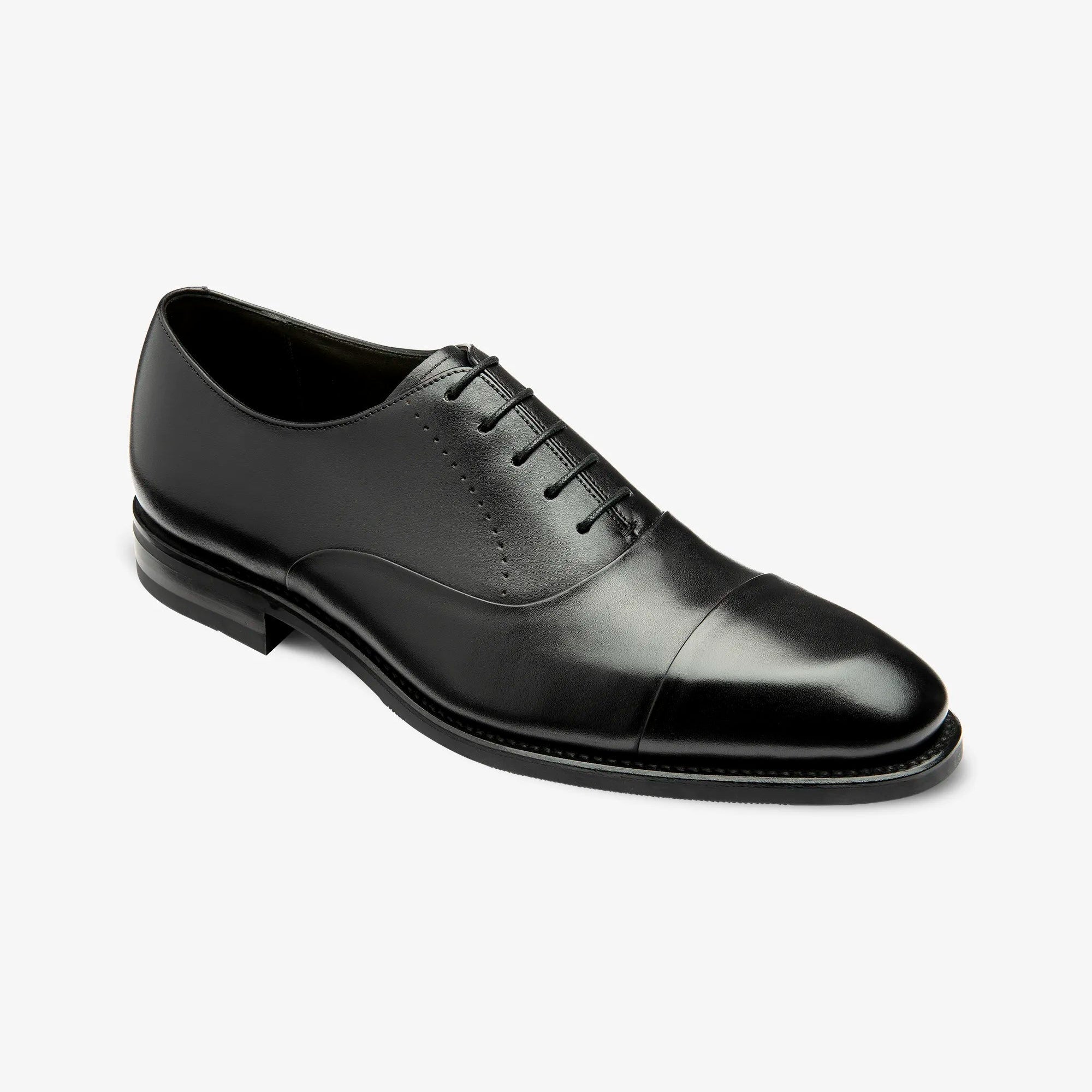 Pheonix Black Oxford | Loake Shoes | Leonard Silver