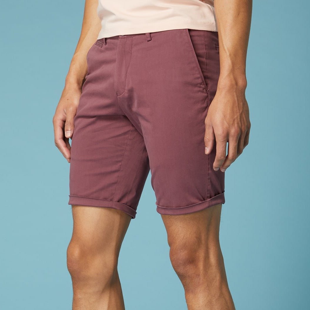 Red Elio Shorts - Leonard Silver